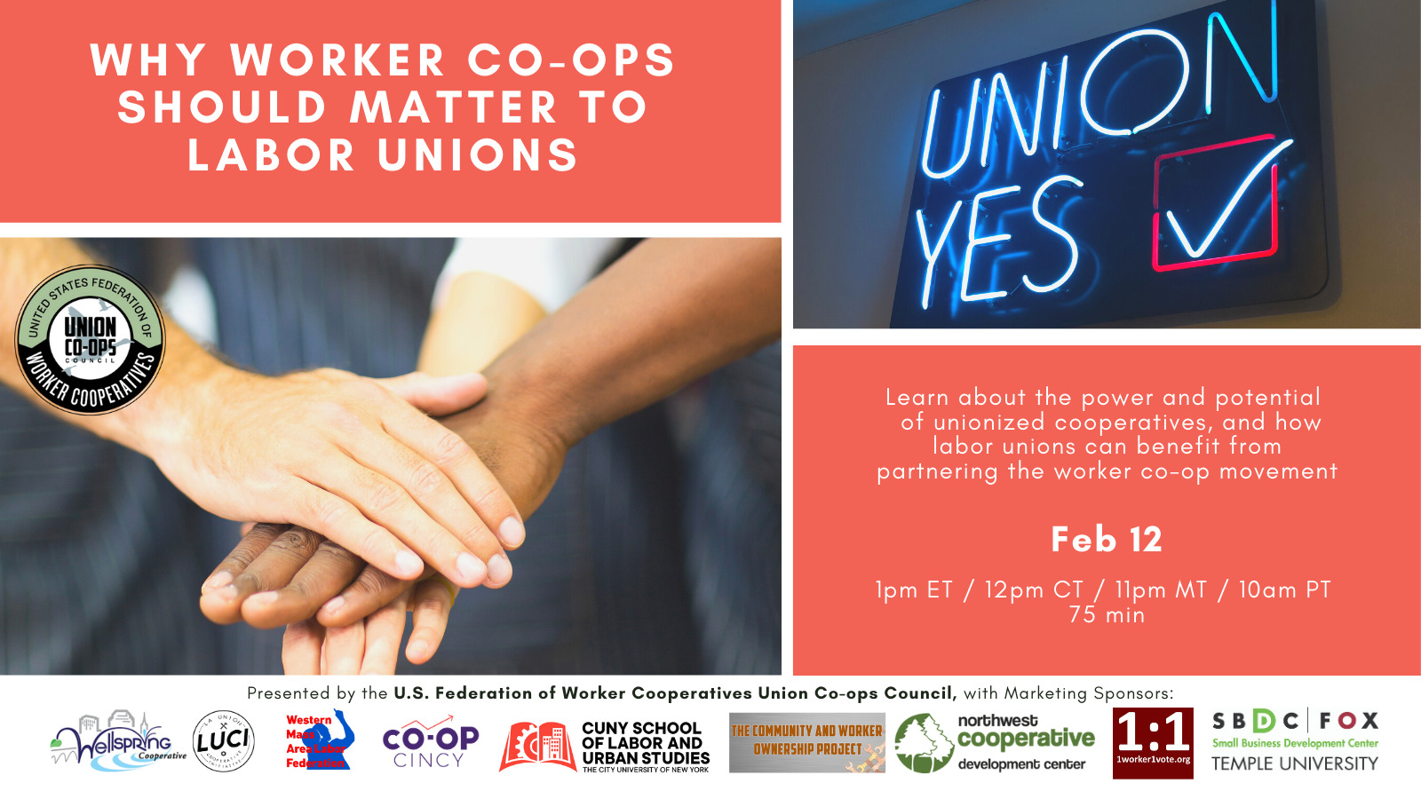 Why worker co-ops should matter to labor unions (webinar) – Madison ...